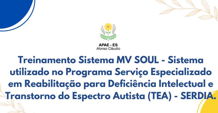 Treinamento Sistema MV SOUL - Sistema utilizado no Programa Serviço ...